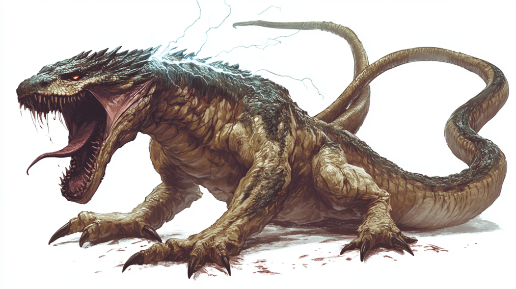 Behir 5e: The Thunderous Serpent of Dungeons & Dragons – DungeonSolvers